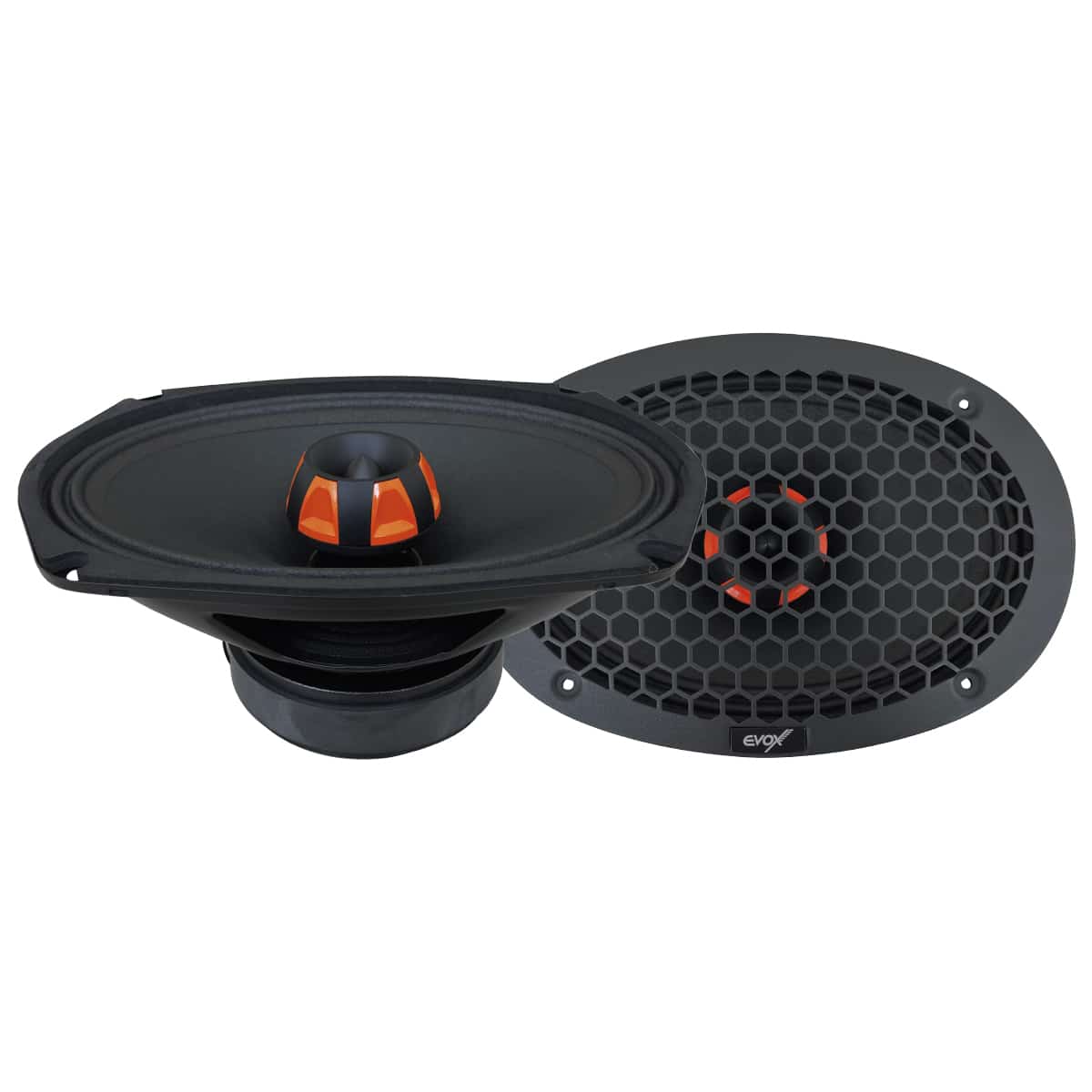 Medio Rango + Driver Evox 6x9" EVX69CX UNIDAD - Perfect Car